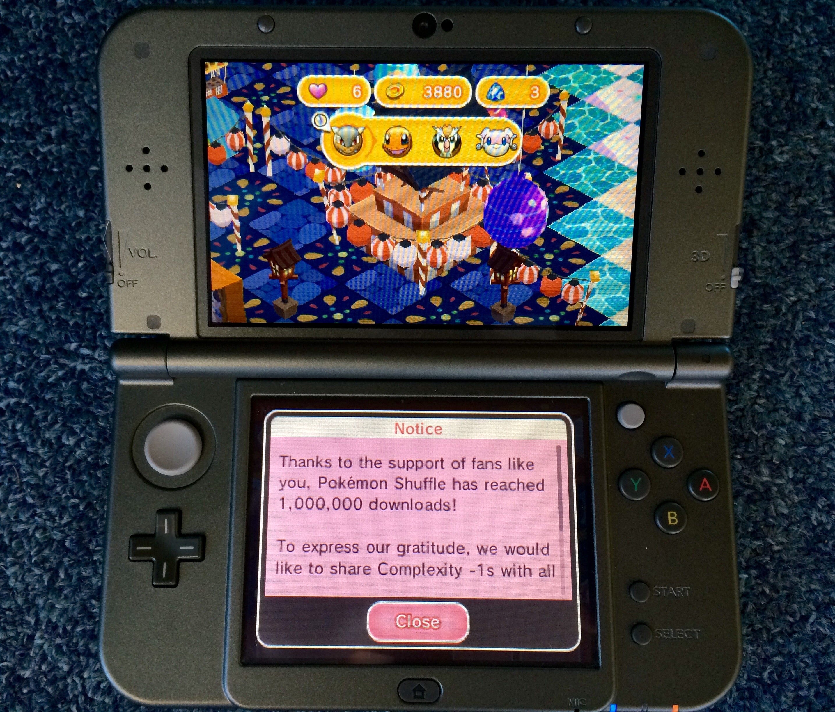 Pokémon Shuffle supera el millón de descargas | Eurogamer.es