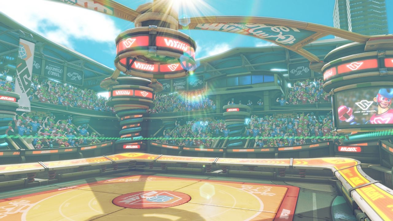 Nintendo shows off Arms, a Switch game about fighting with long ...