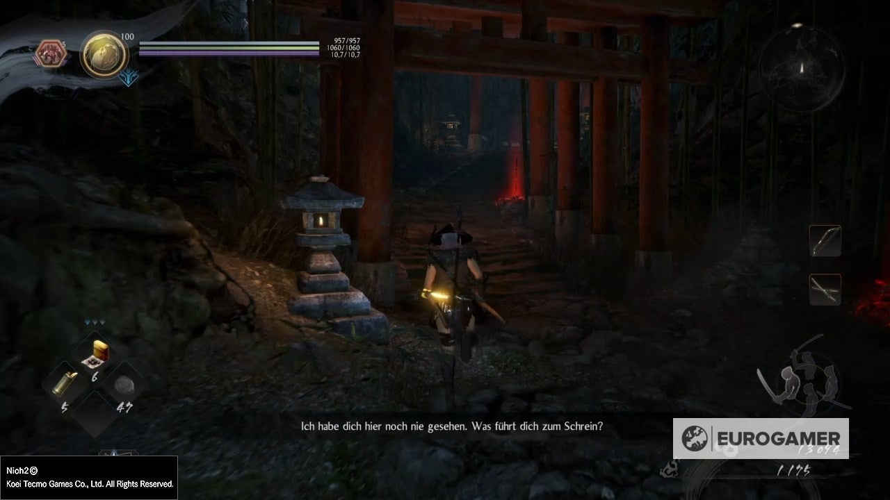 Nioh 2 - Der Weg zum Kirschbaum auf dem Berg | Eurogamer.de