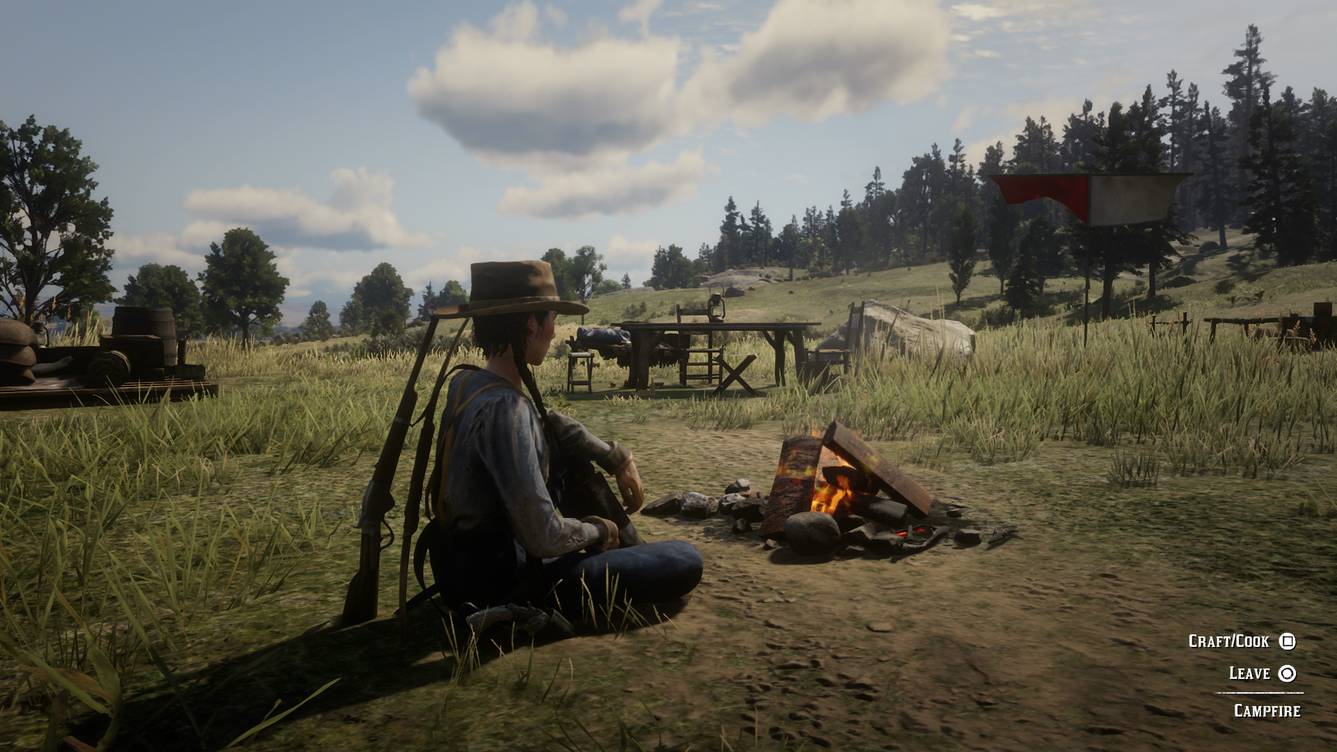 Red Dead Online Camps - How to Move Camp, Upgrade Camp, White Flag | VG247