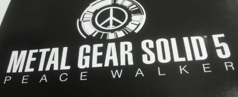 Old Peace Walker logo shows it was originally Metal Gear Solid 5 | VG247
