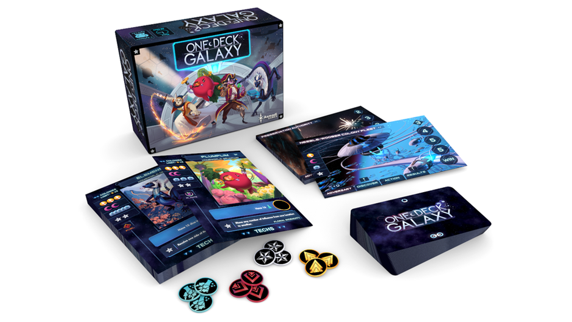 One Deck Dungeon goes to space in the board game series’ latest venture ...