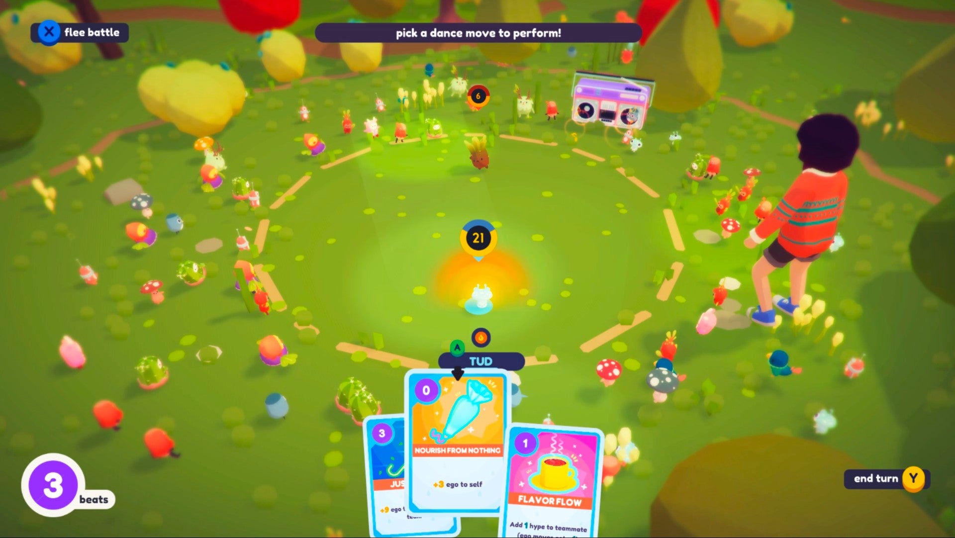 Ooblets shows off dance battle mechanics | Rock Paper Shotgun