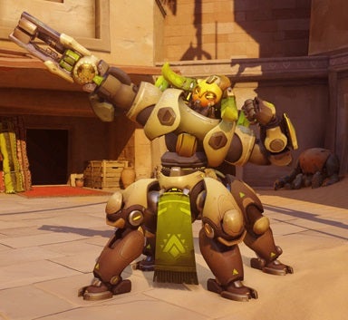 Overwatch's newest hero Orisa is now available for Competitive Play | VG247