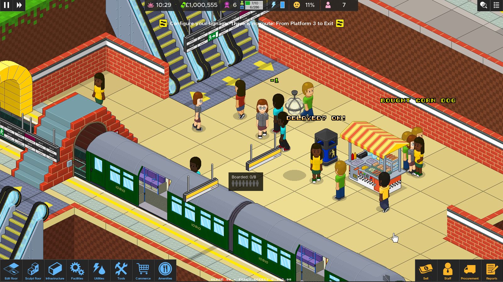 Overcrowd: A Commute 'Em Up early access review | Rock Paper Shotgun