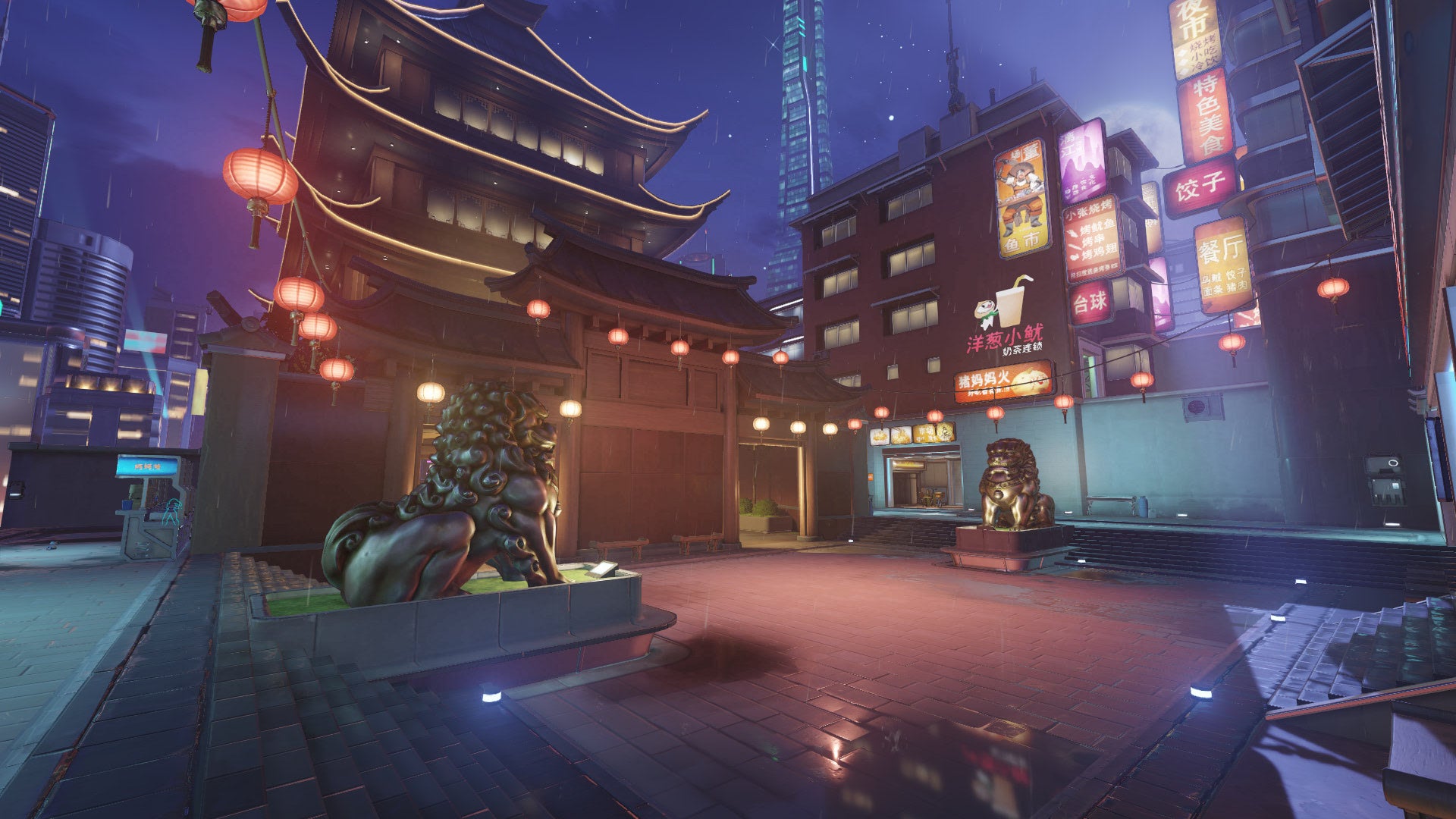 Lijiang Tower 1V1 _ Overwatch: Lijiang Tower- Map Guide – AJRATW