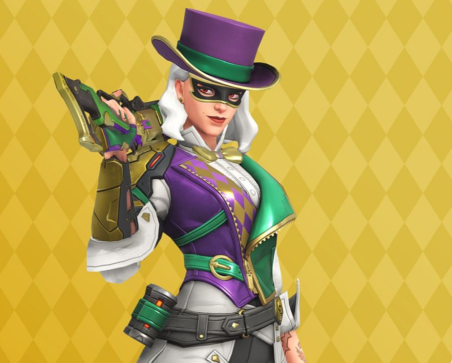 Overwatch players can participate in Ashe’s Mardi Gras Challenge to ...