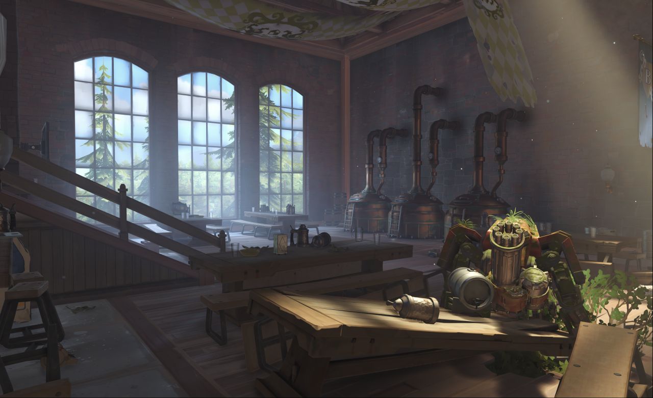 Overwatch’s new map Eichenwalde tasks you with escorting a battering ...