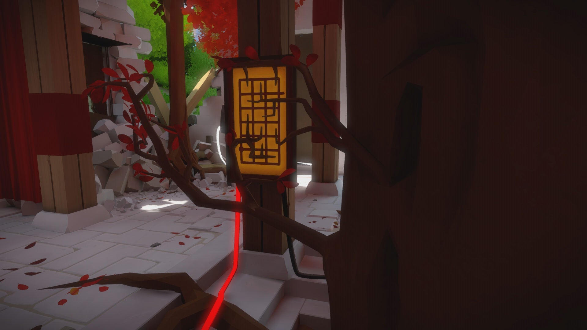 The Witness - The Monastery Puzzle Solution | VG247