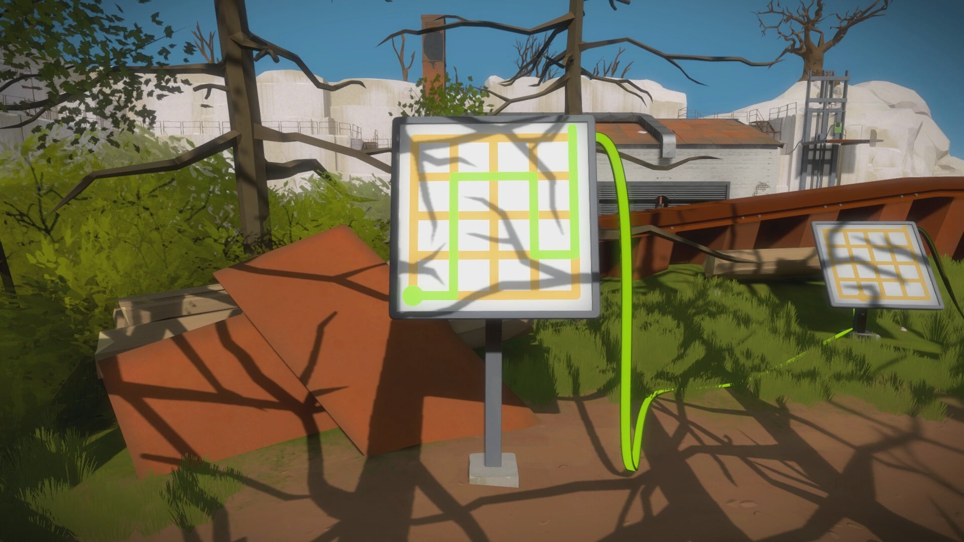 The Witness - The Shady Trees Puzzle Solution | VG247