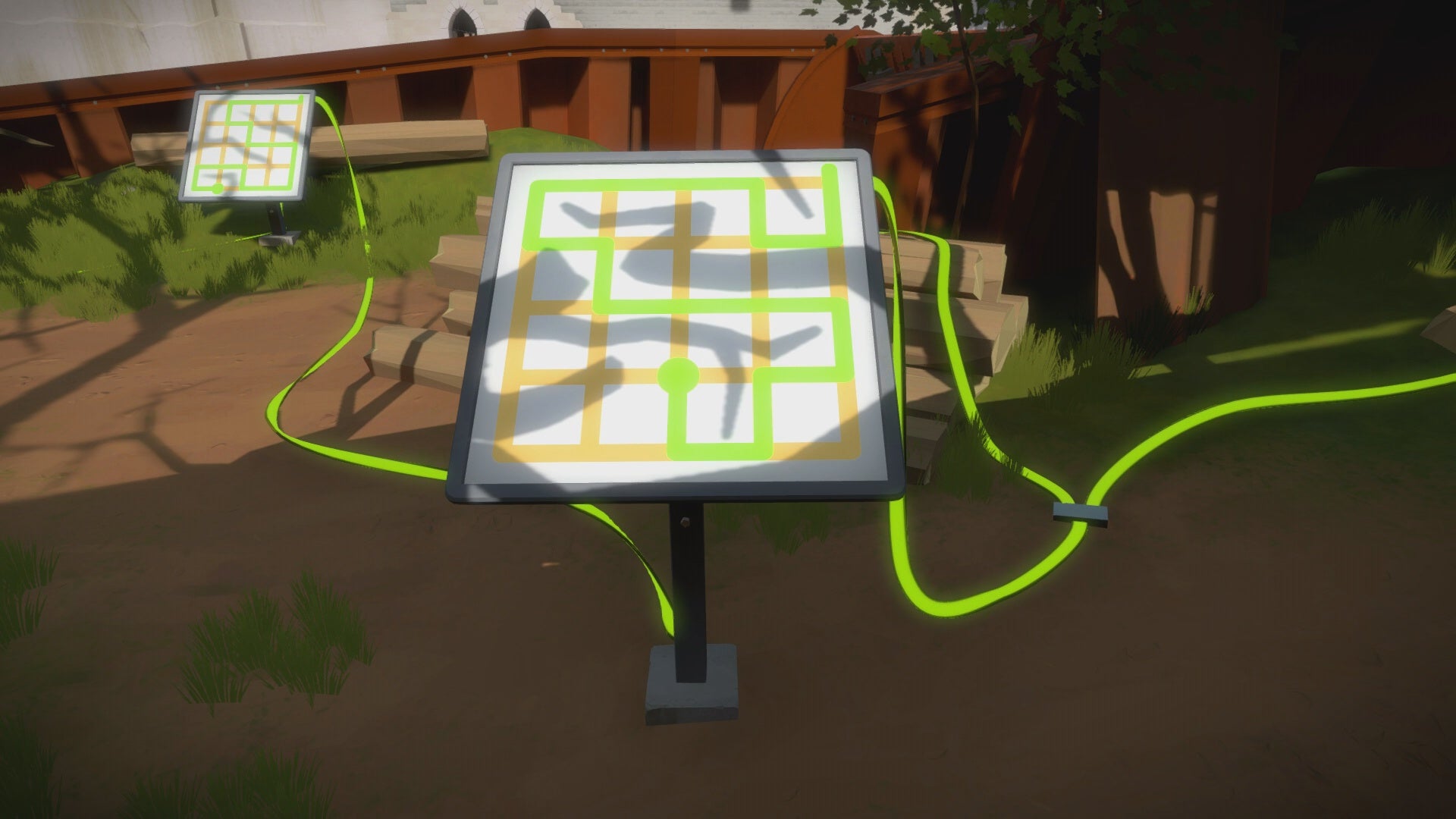 The Witness - The Shady Trees Puzzle Solution | VG247