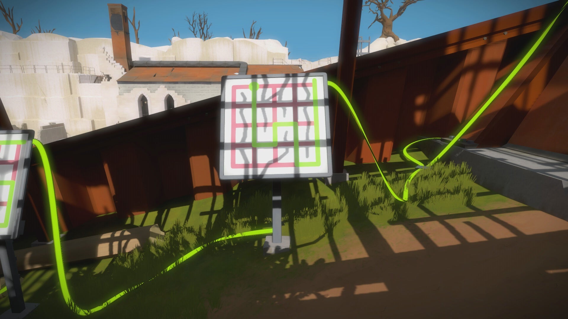 The Witness - The Shady Trees Puzzle Solution | VG247