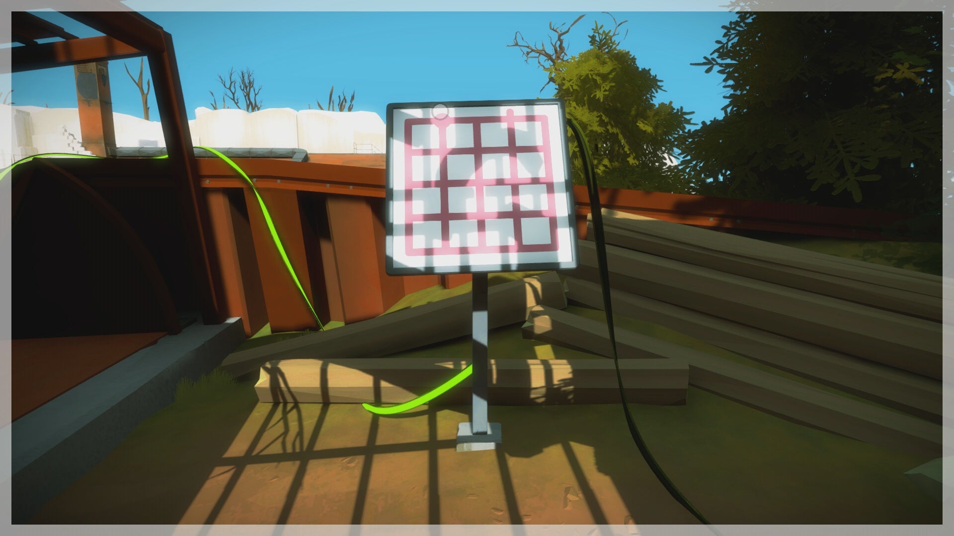 The Witness - The Shady Trees Puzzle Solution | VG247