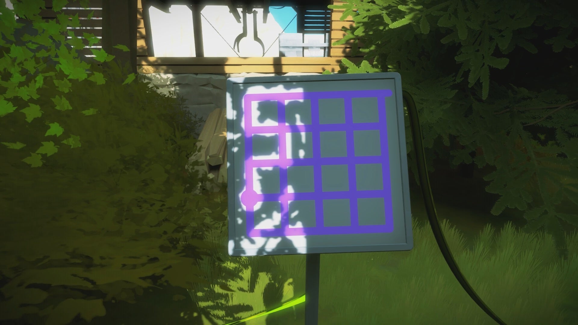 The Witness - The Shady Trees Puzzle Solution | VG247