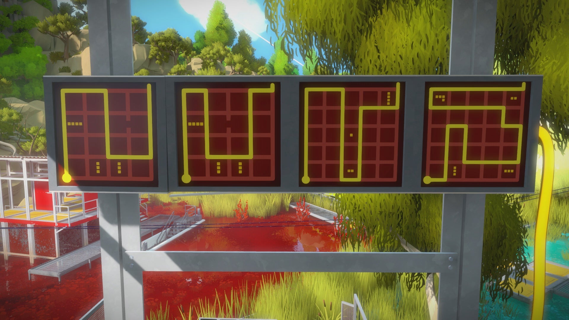 The Witness - The Marsh Puzzle Solution | VG247