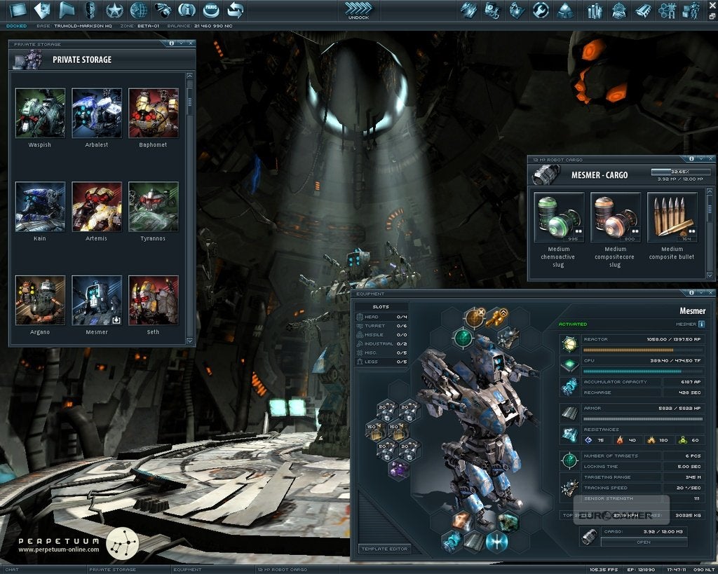 Perpetuum Online | Eurogamer.net