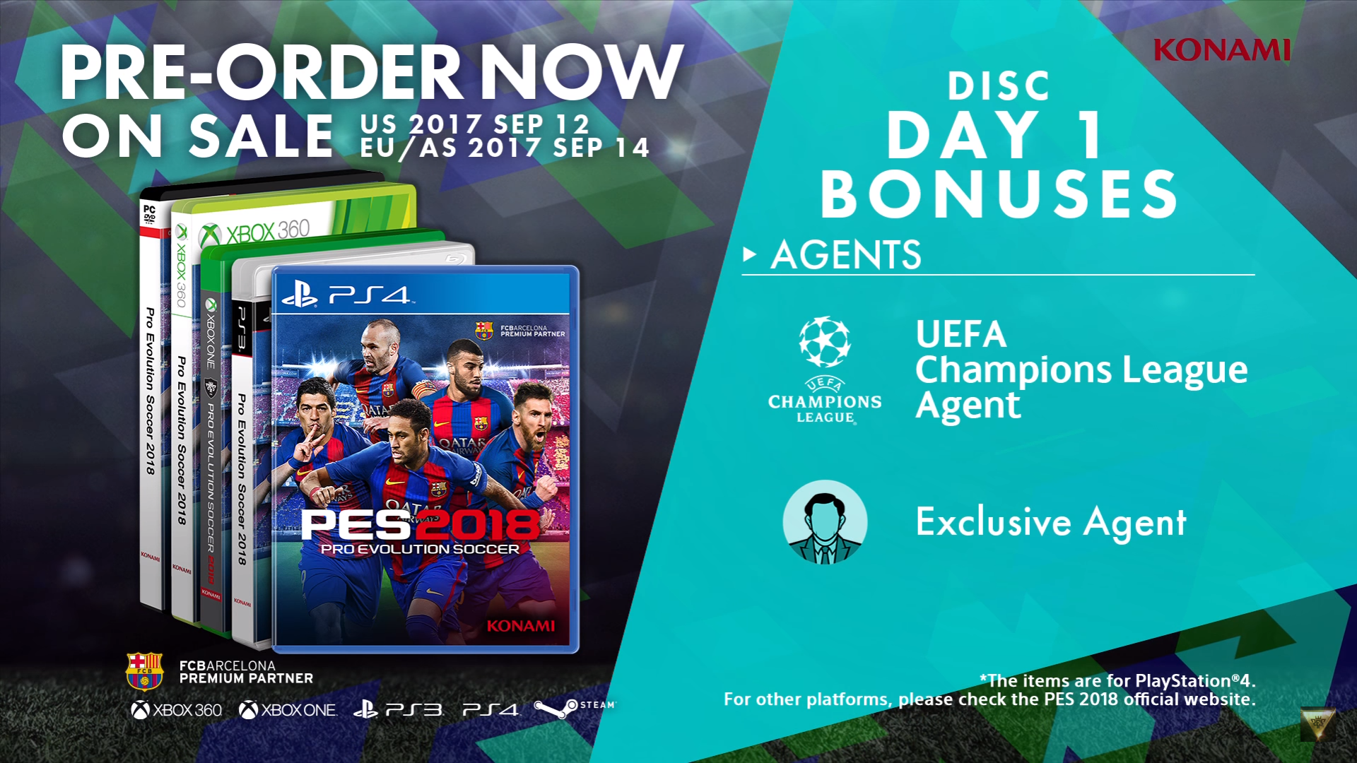 PES 2018 - Data de lançamento, novos modos, gameplay, teaser e tudo o ...