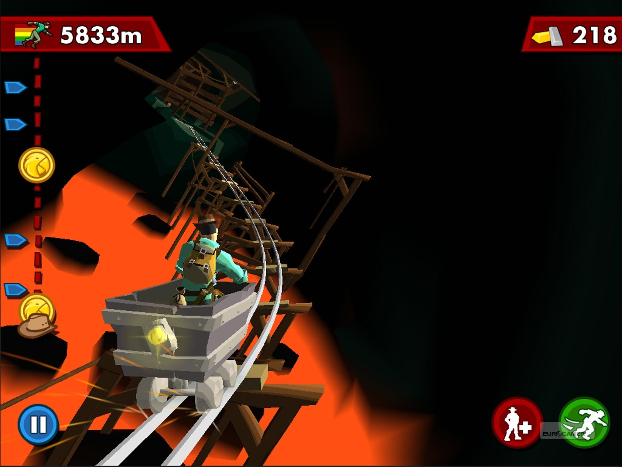 Pitfall! reimagined as a Temple Run-style endless runner for iPhone ...