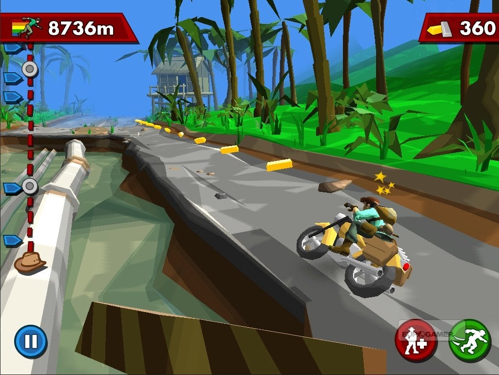 Pitfall! reimagined as a Temple Run-style endless runner for iPhone ...