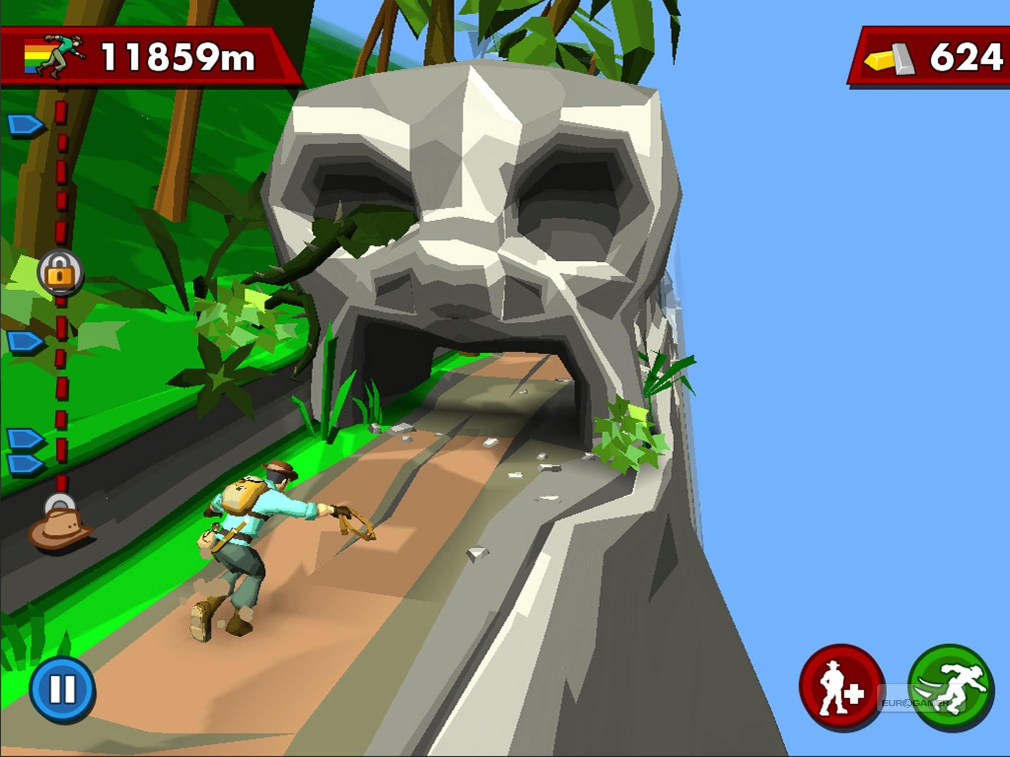 Pitfall! reimagined as a Temple Run-style endless runner for iPhone ...