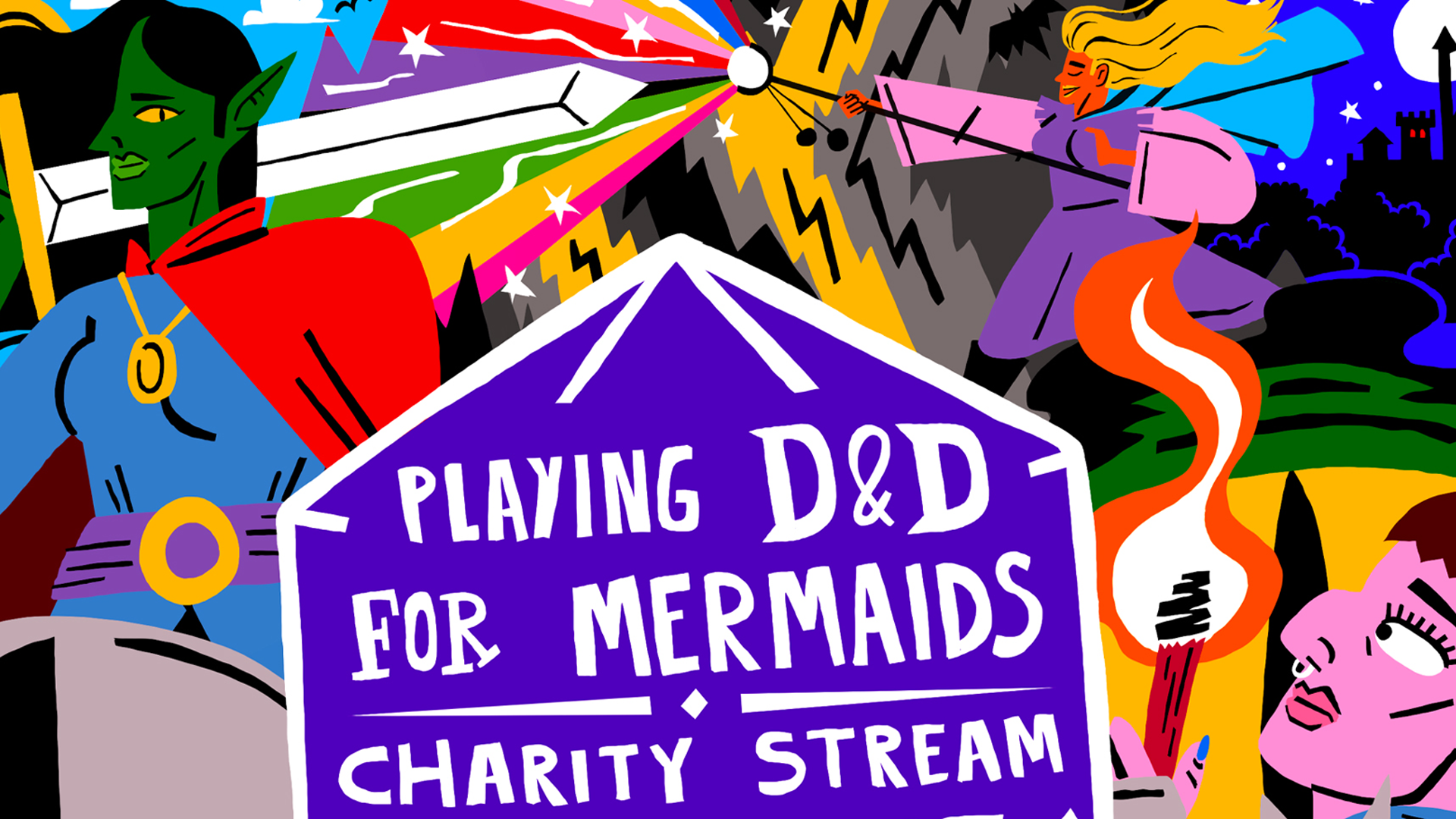 D&D livestream to raise money for Mermaids, a charity supporting trans ...