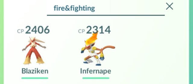 Pokémon Go - Search terms for the Pokémon storage search bar explained ...