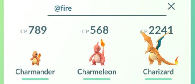 Pokémon Go - Search terms for the Pokémon storage search bar explained ...