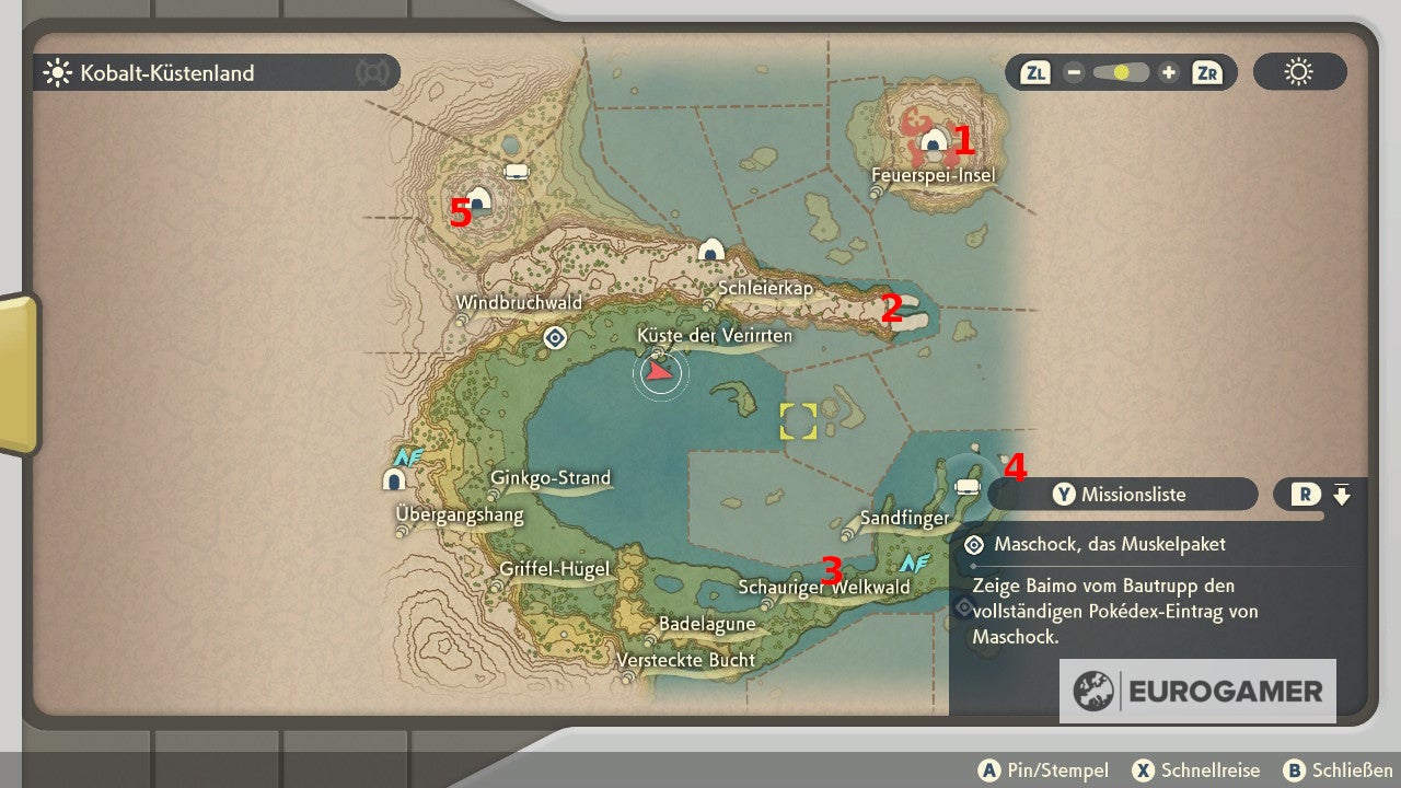 Pokémon Legenden Arceus: Icognito Fundorte - Hier findet ihr alle ...