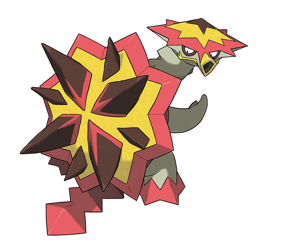 Meet the Turtonator - a Blast Turtle Pokemon from the Alola region ...