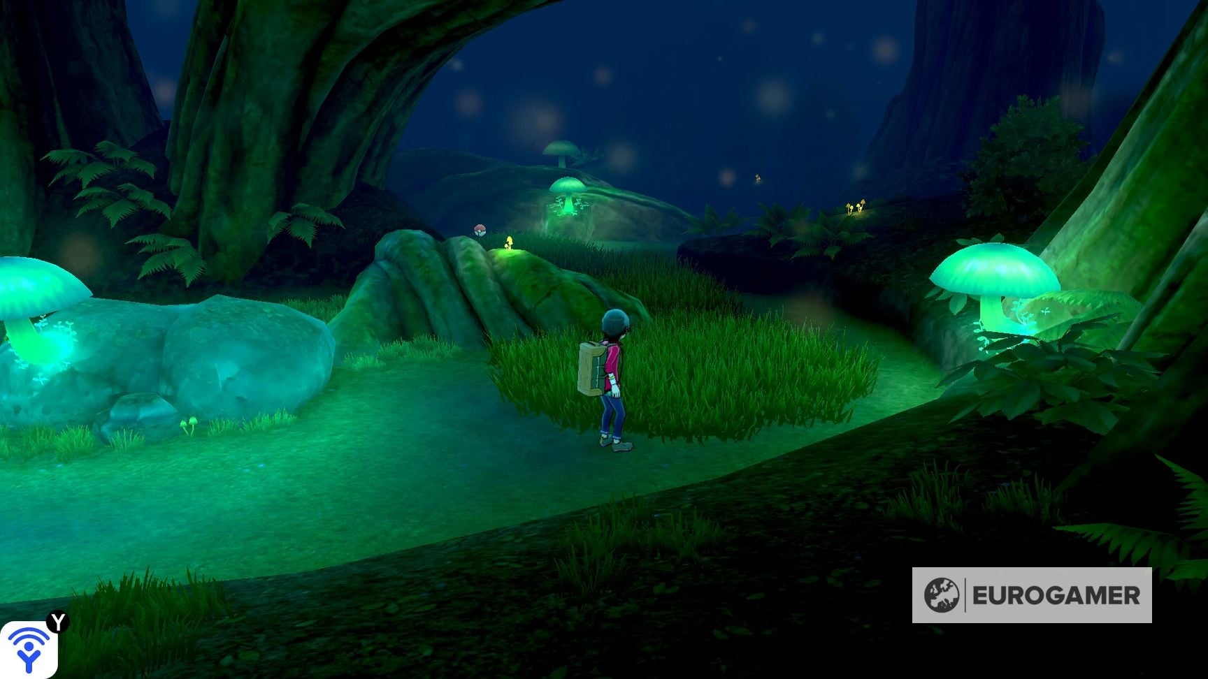 Pokémon Sword and Shield Glimwood Tangle - available Pokémon, items and ...