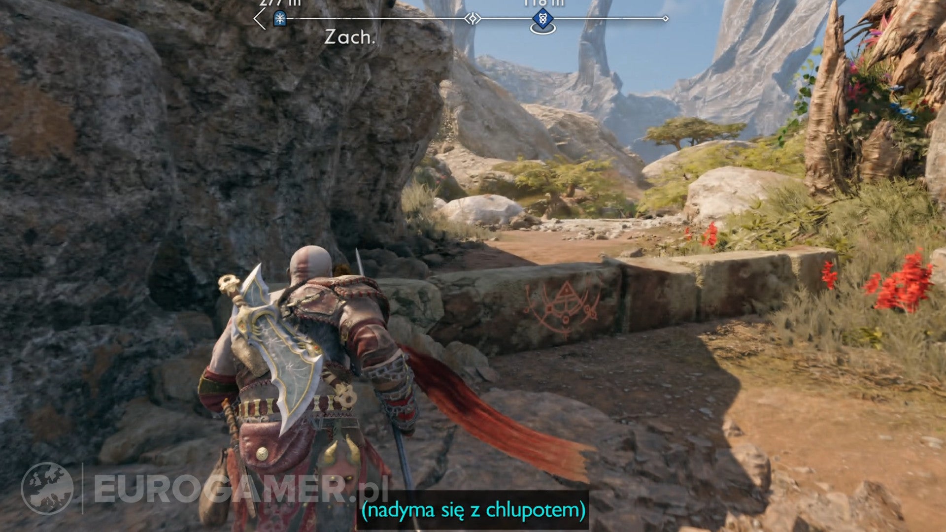 God of War Ragnarok - Za Vanaheim: smok przy Kraterze | Eurogamer.pl