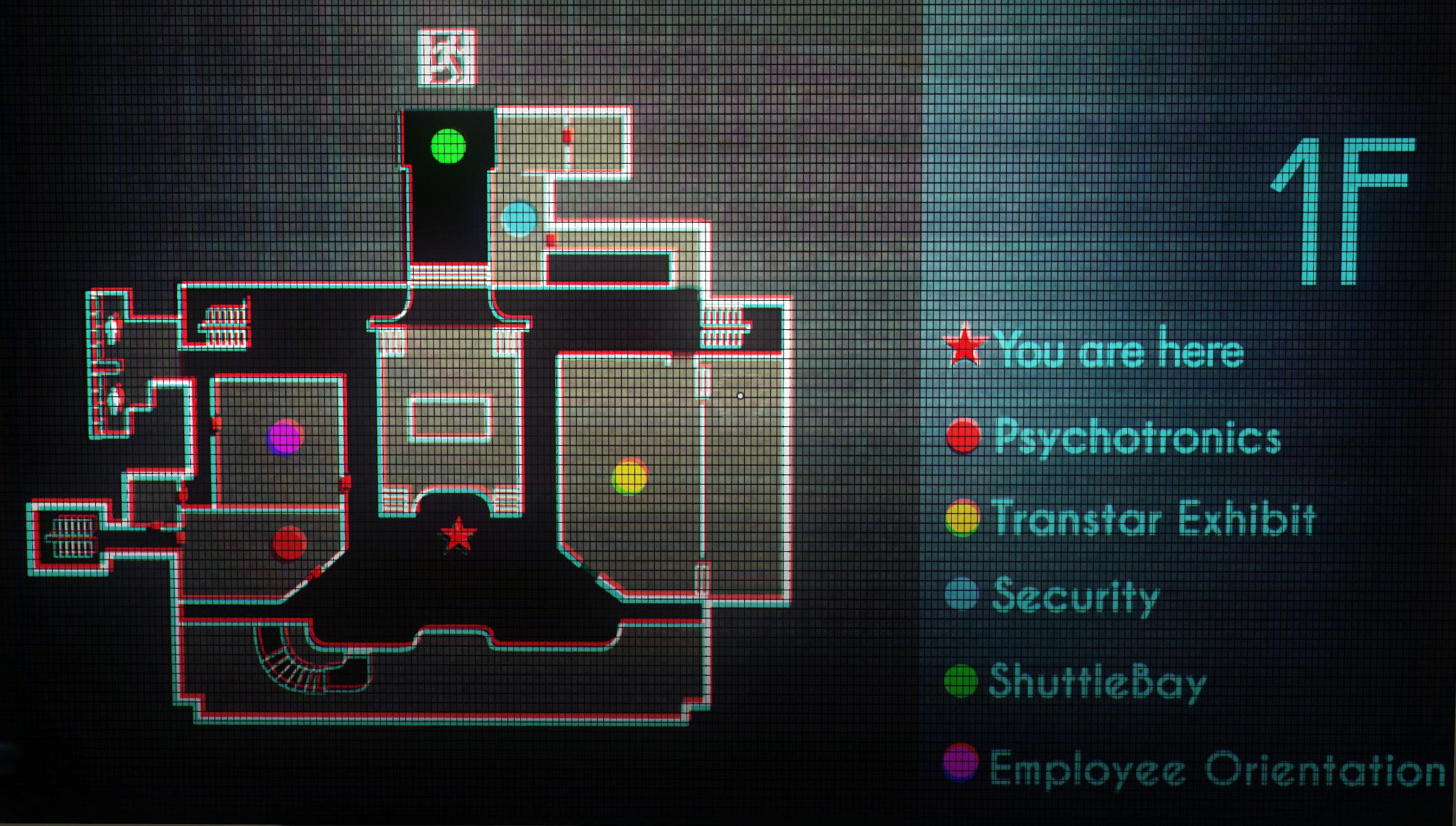 Prey: Erste Etage Hauptlobby (Aufzug, Employee Orientation, Restrooms ...