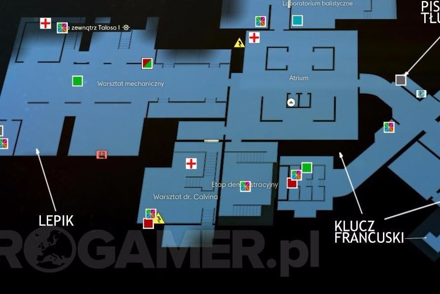 Prey - mapa: Laboratoria sprzętowe | Eurogamer.pl