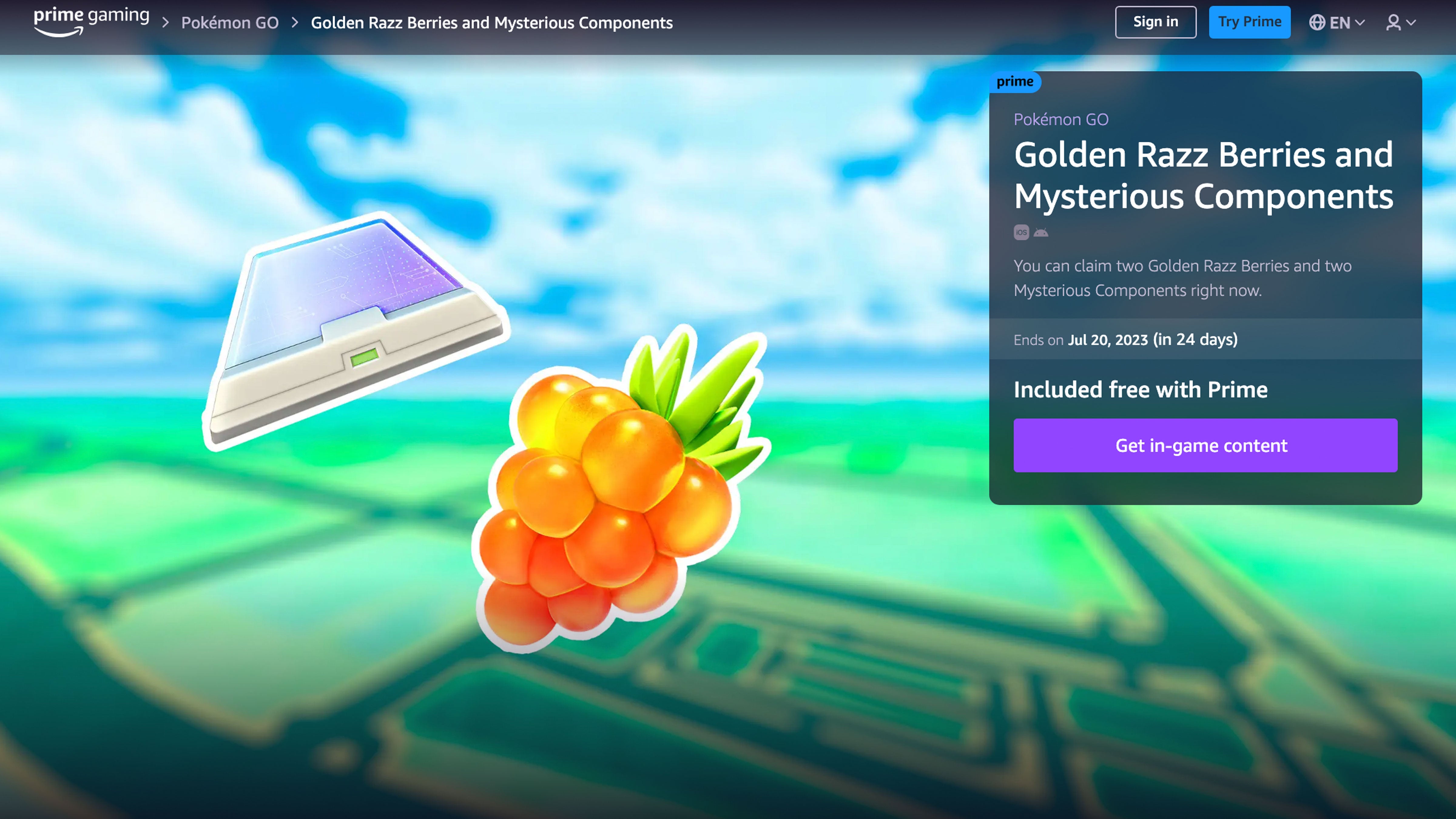 Pokemon GO Promo Codes for July 2023 | VG247