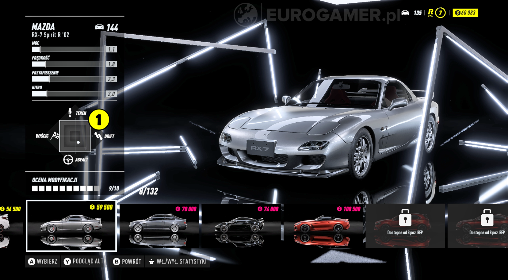 Need for Speed Heat - profil auta: wyścig, asfalt, drift i teren ...