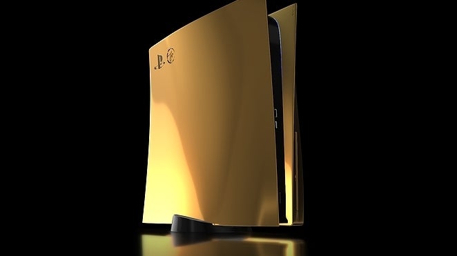 PS5 feita em ouro de 24K custa quase 9000 euros | Eurogamer.pt