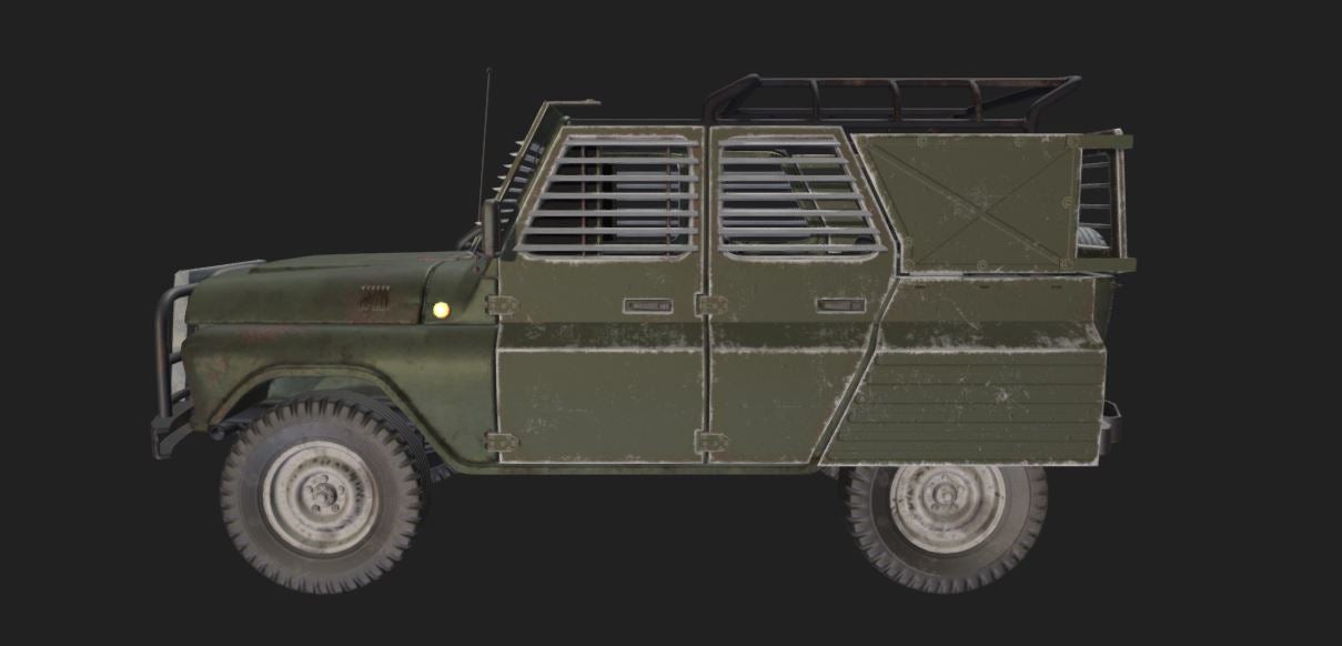 An upcoming PUBG event mode will involve an armoured UAZ | VG247