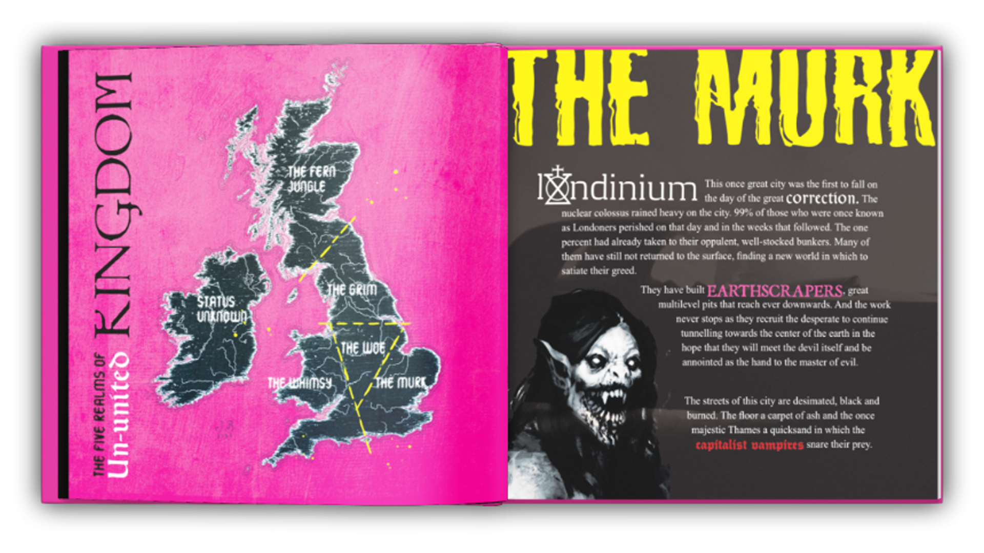 Pen actual songs about a post-apocalyptic UK in lyric-writing RPG Punk ...