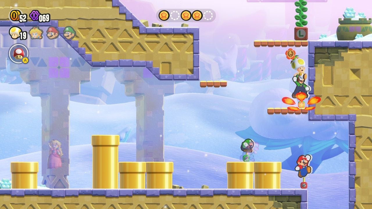Super Mario Wonder Puzzling Park Solution | Eurogamer.net
