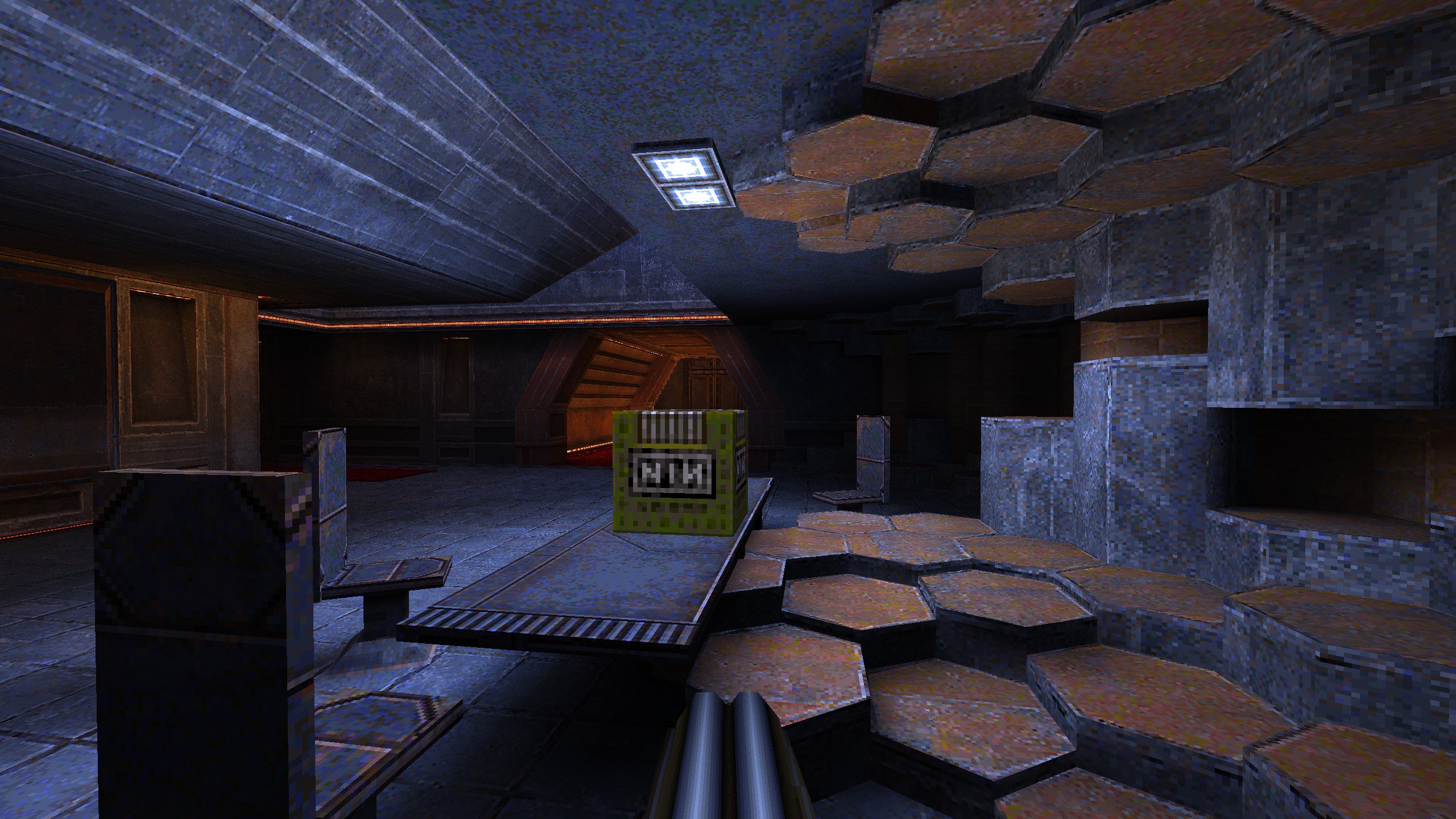 Quake goes Brutalist again in another free map pack celebrating concrete | Rock Paper Shotgun
