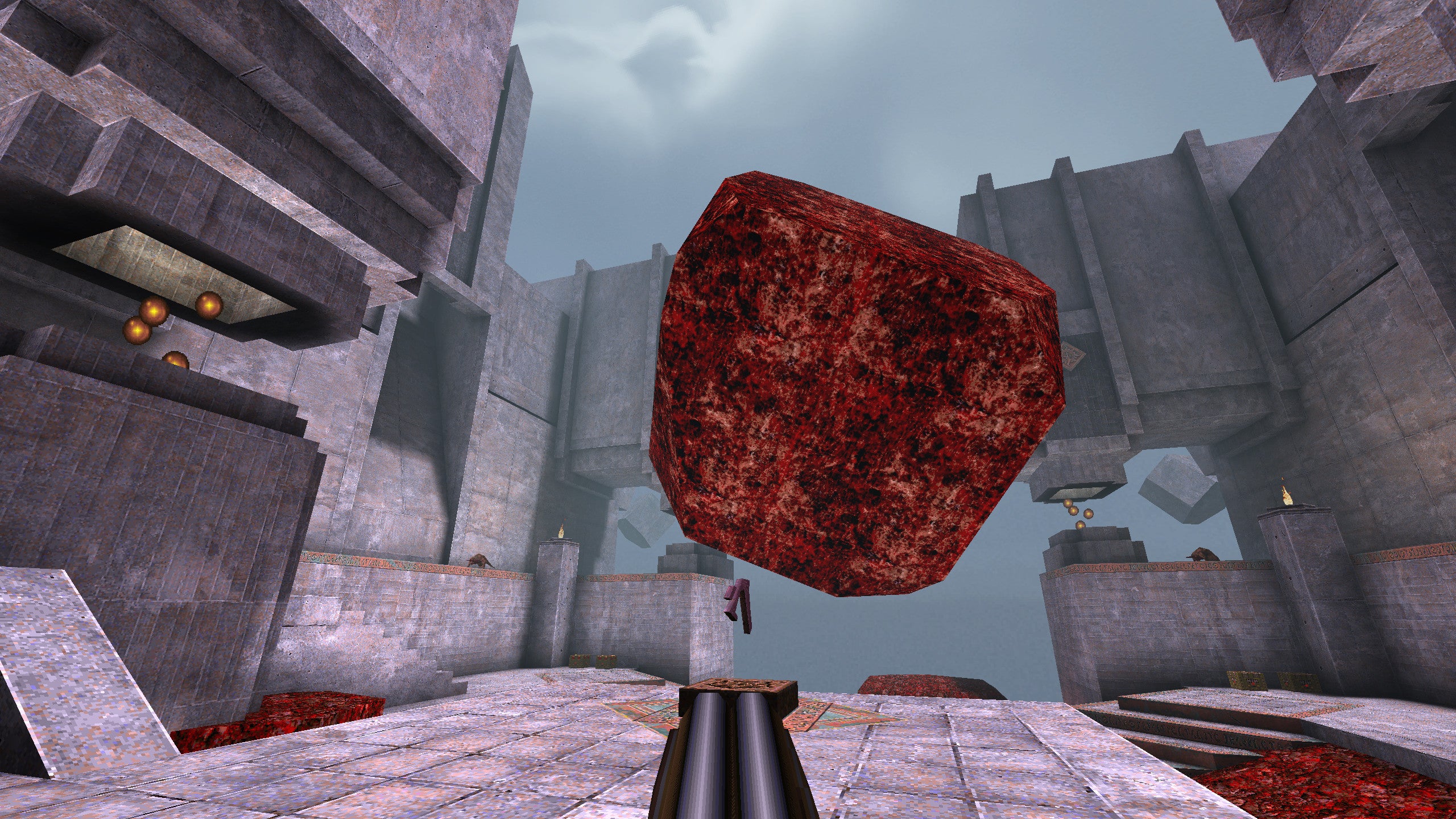 Quake goes Brutalist again in another free map pack celebrating ...