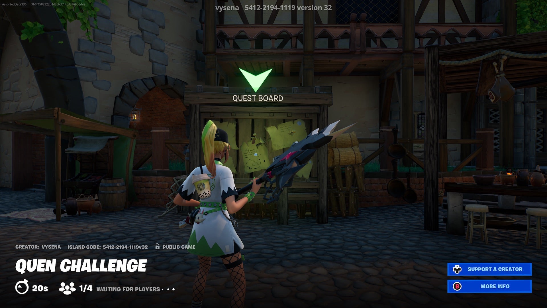 Fortnite Quen challenge walkthrough | Eurogamer.net