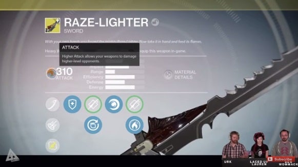 Watch Destiny: The Taken King's new exotic sword perks chop MFers up ...
