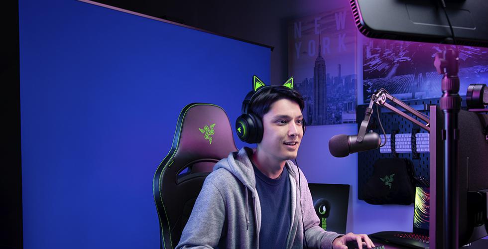Agora podes ter orelhas de gato, urso e coelho num headset da Razer ...