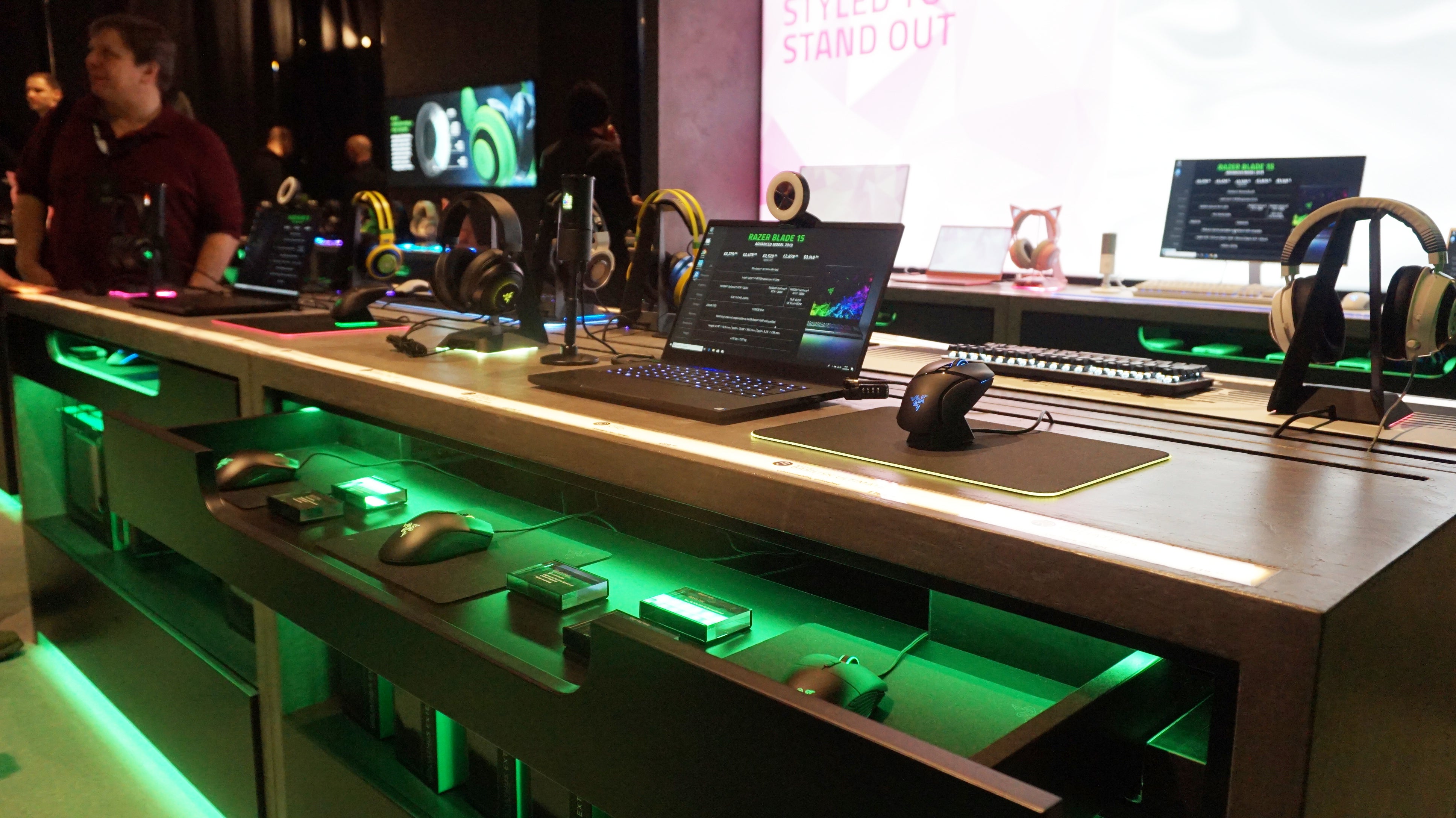 Inside the Razer London store | Rock Paper Shotgun