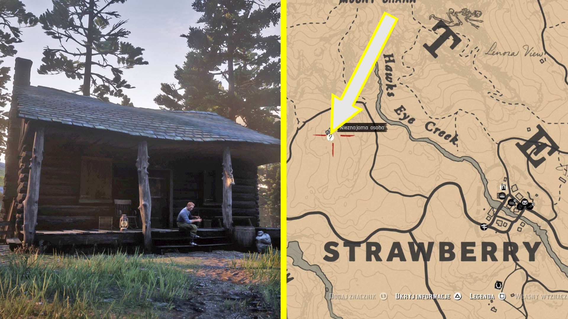 Red Dead Redemption 2 - petroglify, rzeźby w skale (mapa): misja ...