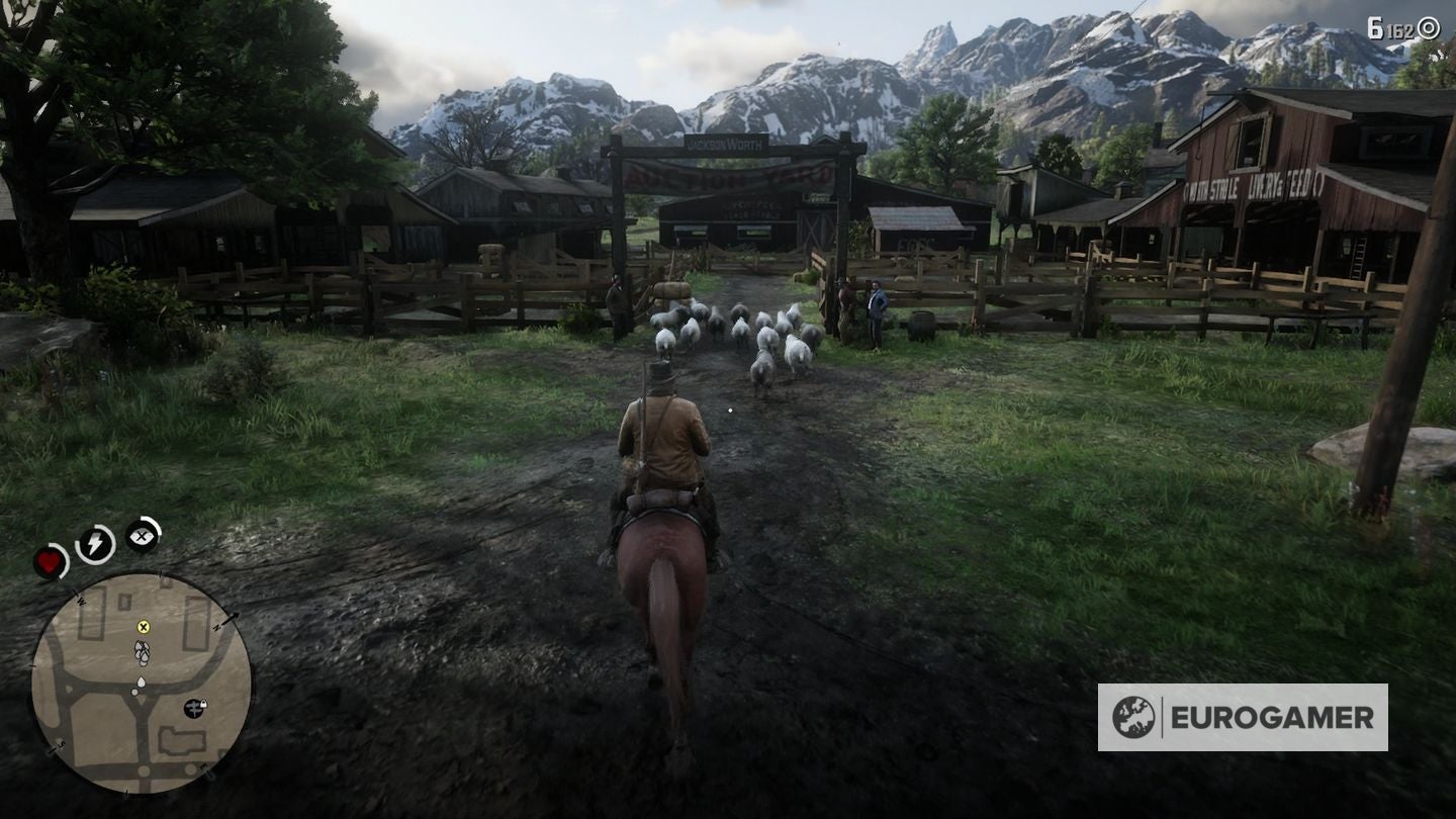 Red Dead Redemption 2 - The Sheep and the Goats | Eurogamer.net