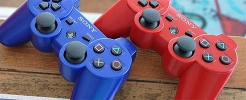 US getting red and blue PS3 controllers in October | VG247