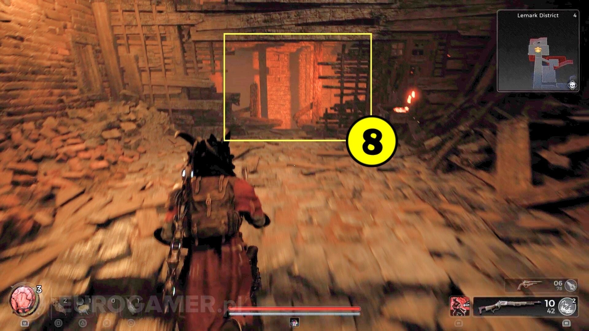 Remnant 2 - zagadka: zegar, Lemark District, Hewdas Clock | Eurogamer.pl