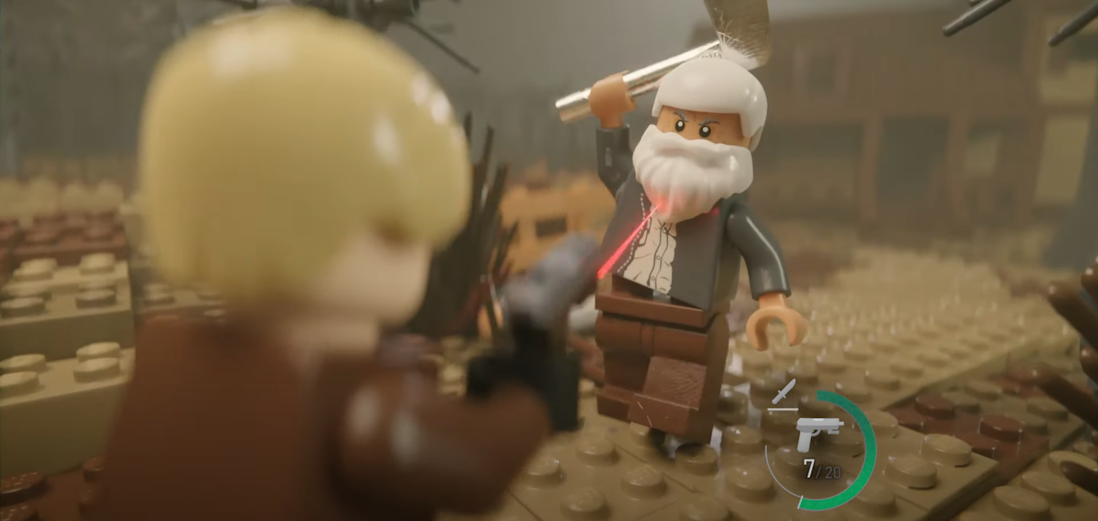 Primeiros minutos de Resident Evil 4 recriados em LEGO | Eurogamer.pt